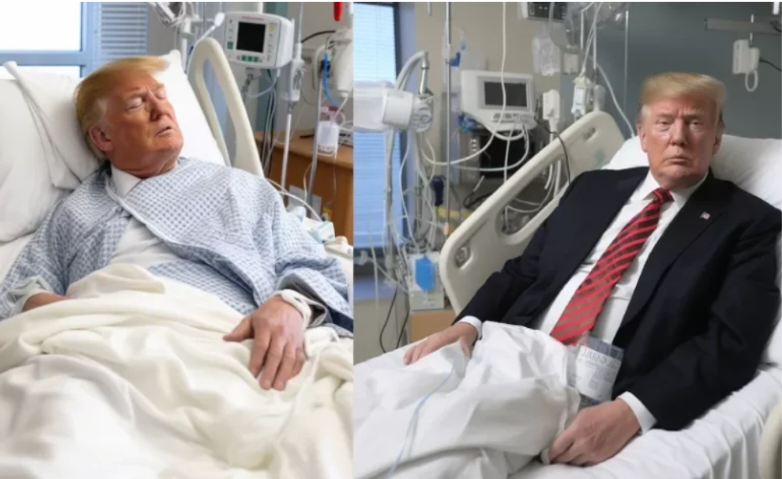 FORMER PRESIDENT DONALD TRUMP RELEASED A BRIEF HEALTH REPORT FROM HIS ...