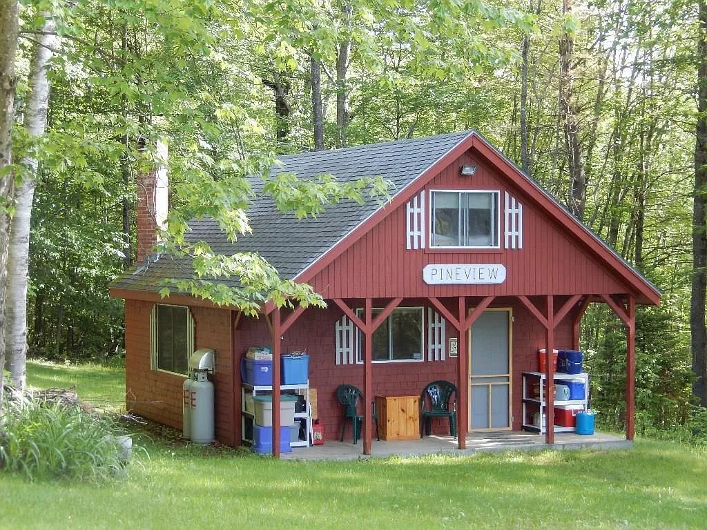 Off-Grid Cottage for Sale in Dexter, Maine – 6 Acres with Trail Access ...