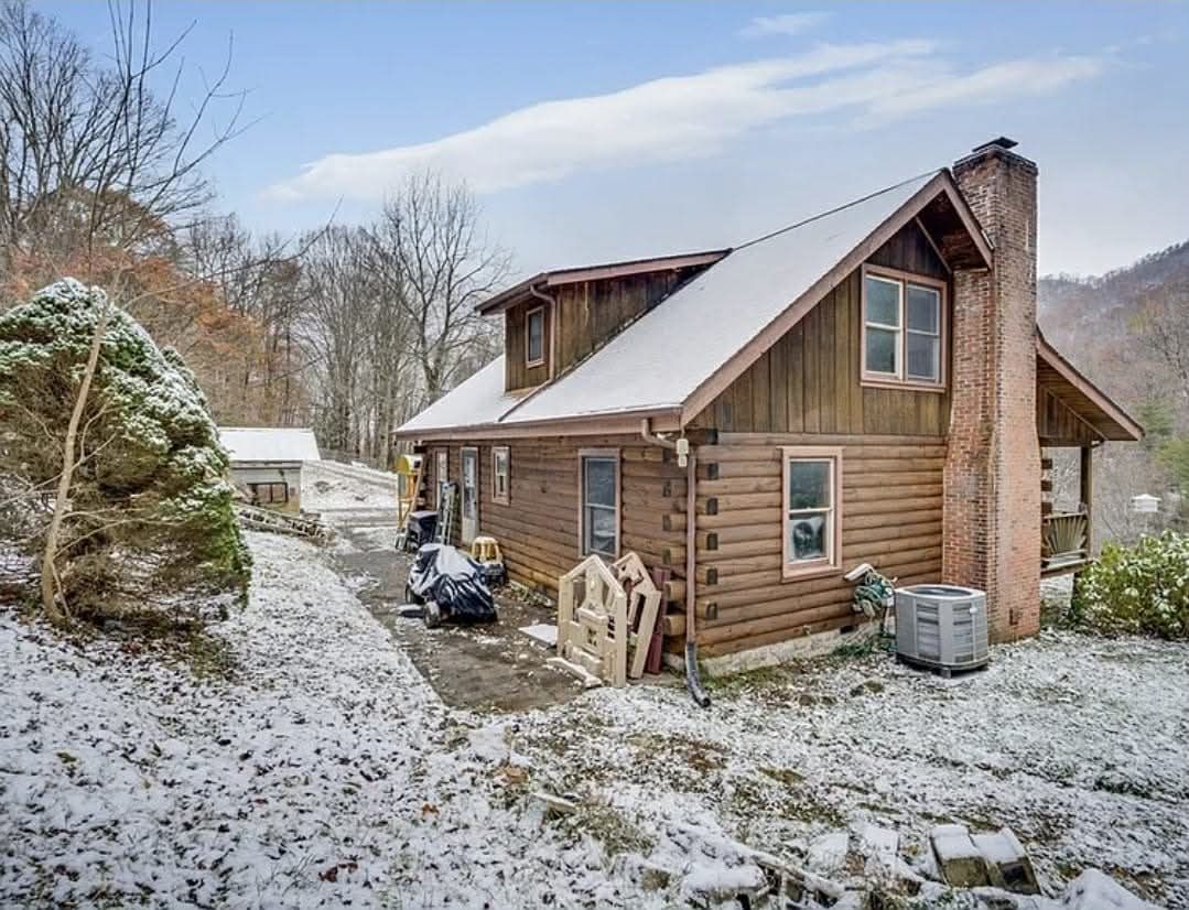 Log Cabin For Sale – A Peaceful Retreat Surrounded by Forest Views ...