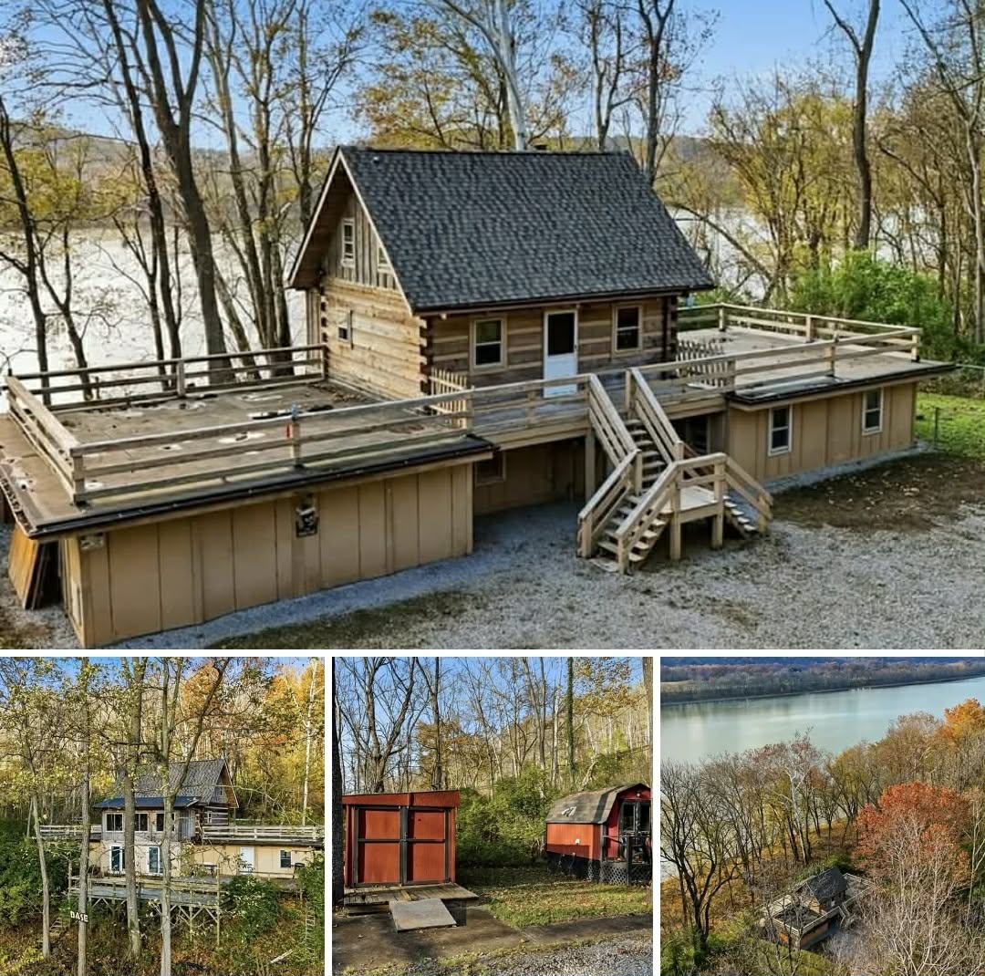 Rustic Riverfront Cabin on 3.75 Acres – TrendsNews99